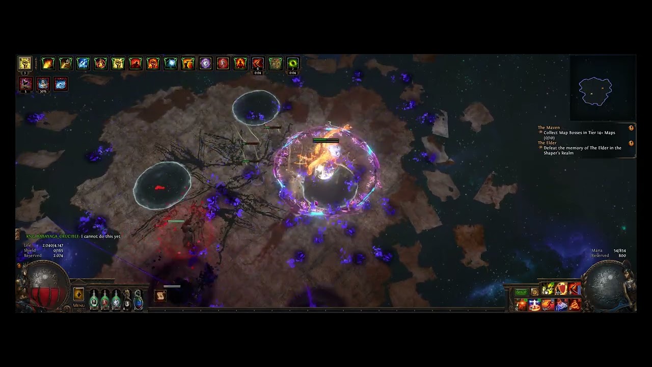 Immortal REAP CHIEFTAIN x Uber Shaper - PoE 3.21 - Crucible - YouTube