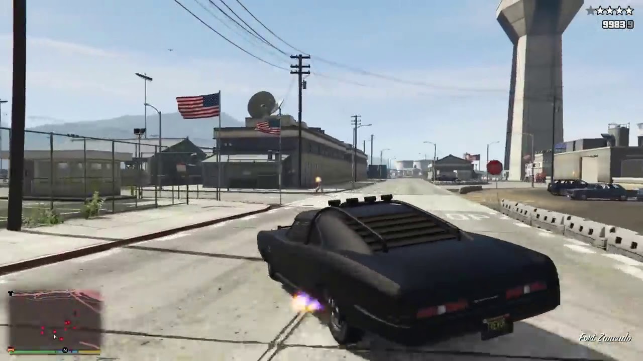 How to get a Flamethrower in GTA 5 | secret weapon | - YouTube