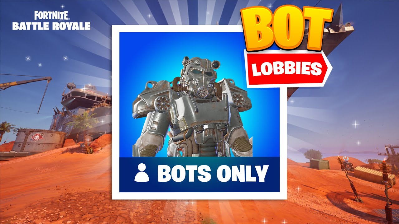 How To Get Into Bot Lobbies In Fortnite Chapter 5 Season 3! - YouTube