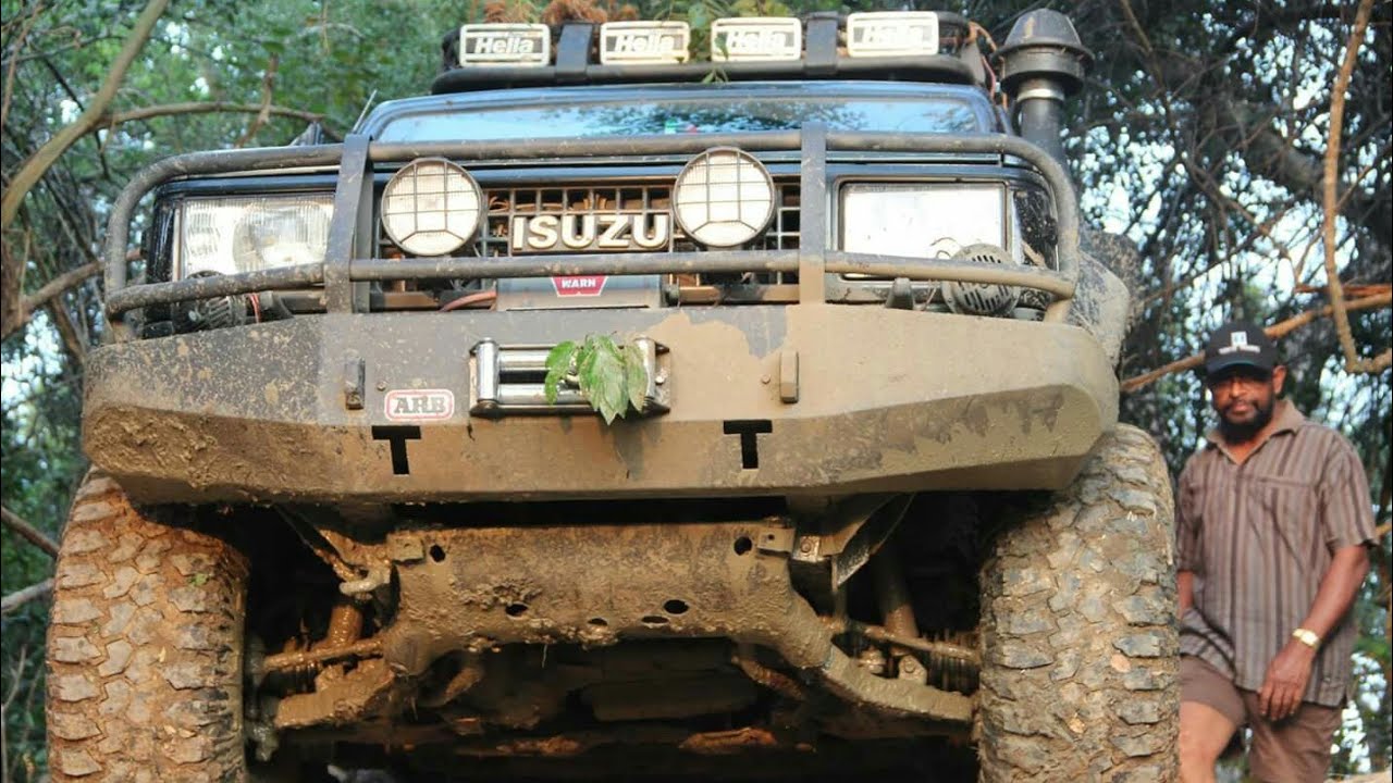 Isuzu trooper, Nissan Patrol and Mitsubishi J24 - YouTube