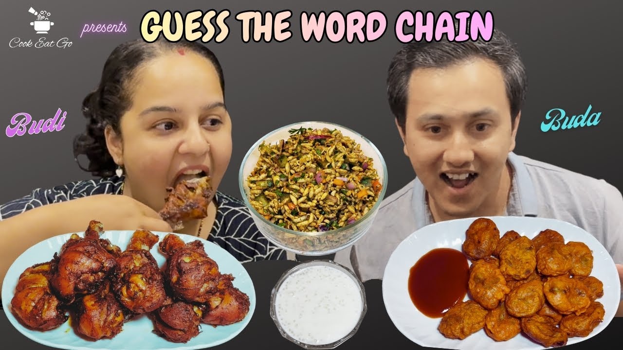 [Eng SUB] Word Chain Mukbang Challenge | Guess Right & Eat | GameBang # ...