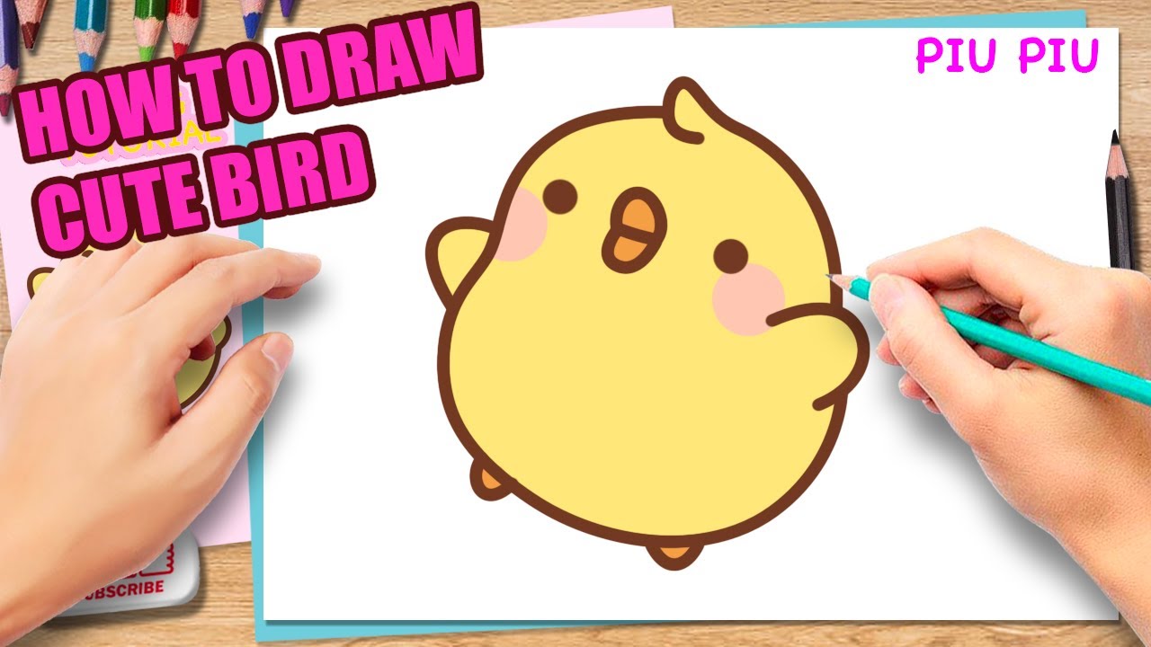 SUPER EASY | How to Draw Piu Piu - YouTube
