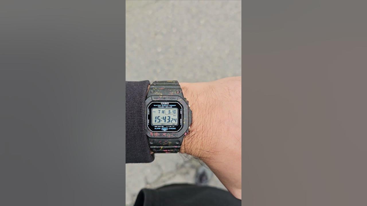 Casio G-Shock G-5600BG-1 - YouTube
