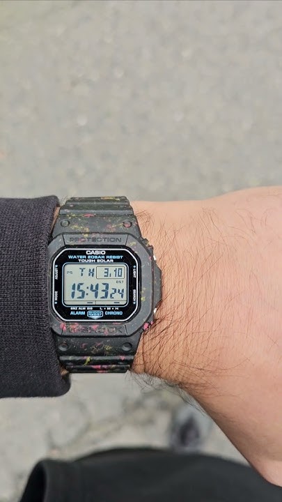 Casio G-Shock G-5600BG-1 - YouTube