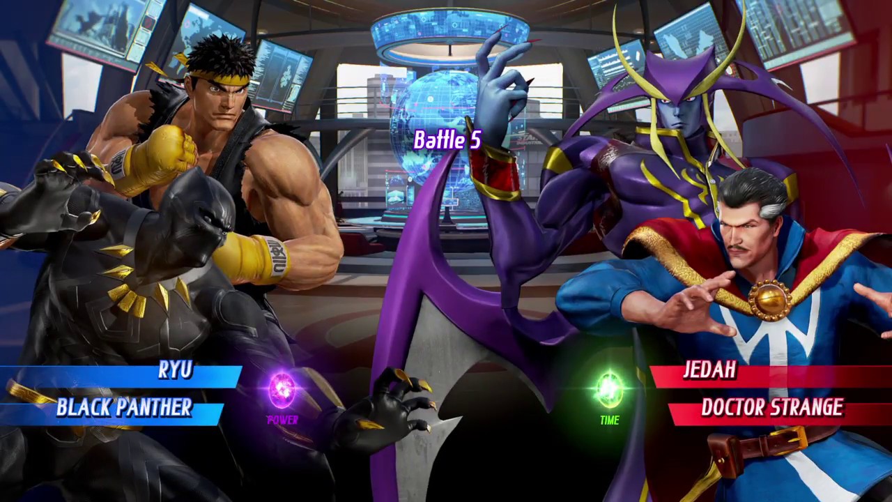 Requested MARVEL VS. CAPCOM: INFINITE: Ryu and Black Panther Arcade ...