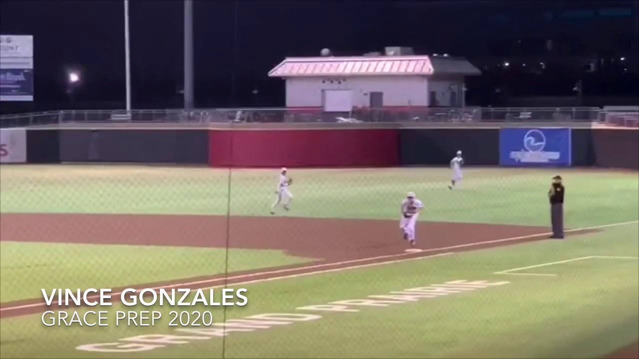 Vince Gonzales Grace Prep 2020 - YouTube