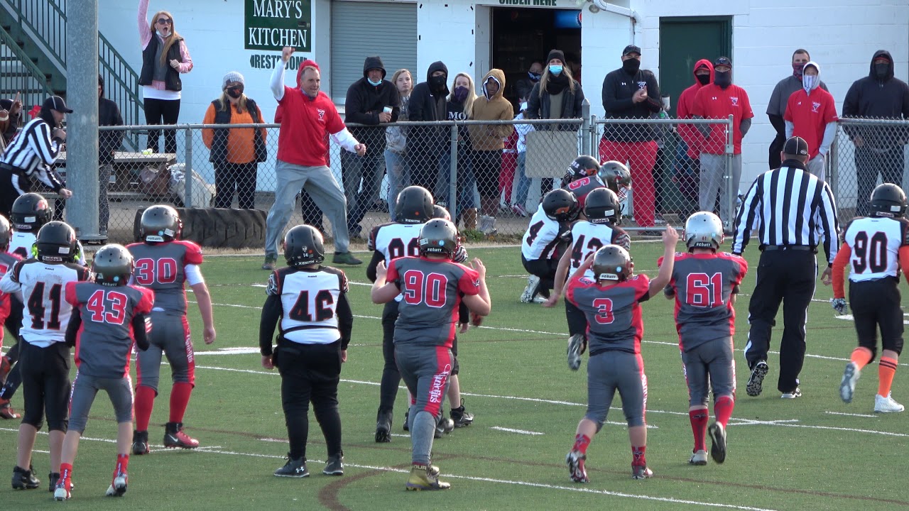 Union Raiders Jr Youth vs NKY Bandits NKYFL SUPERBOWL 45 - YouTube
