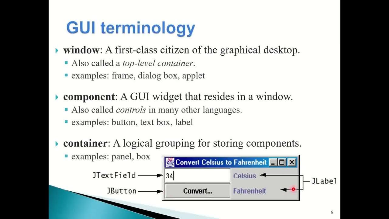 Session 30 - Swing GUI (Part 1) - YouTube