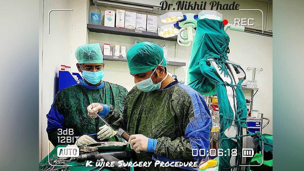 K Wire Surgery Procedure / Operation in 5th Metacarpal Hand wrist ...