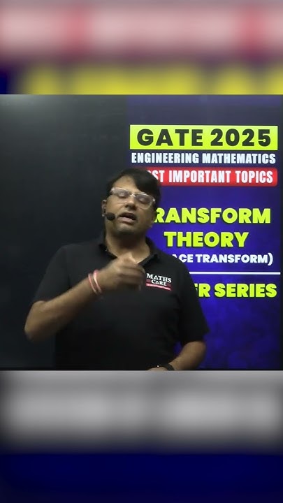 GATE 2025 Engineering Mathematics Important Topics! 🎯 - YouTube
