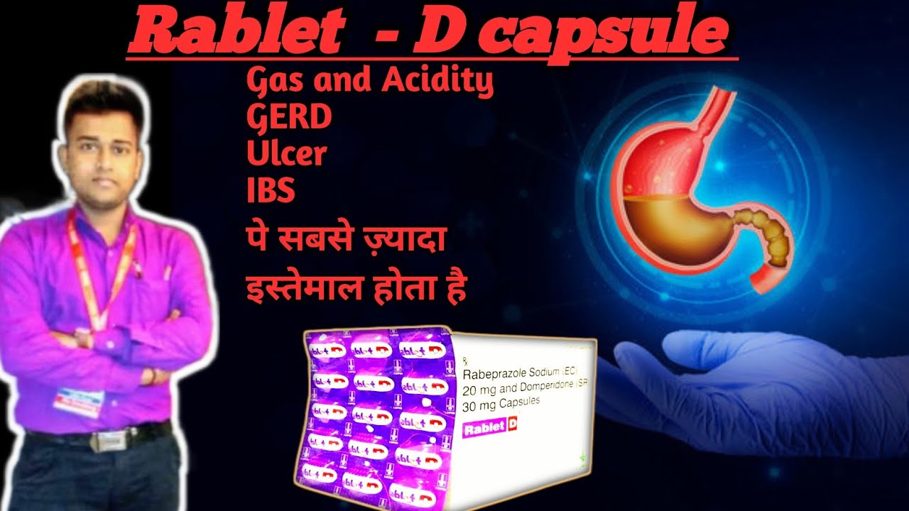 Rablet D Capsule use in Hindi/ Rabeprazole and Domperidone capsule use ...