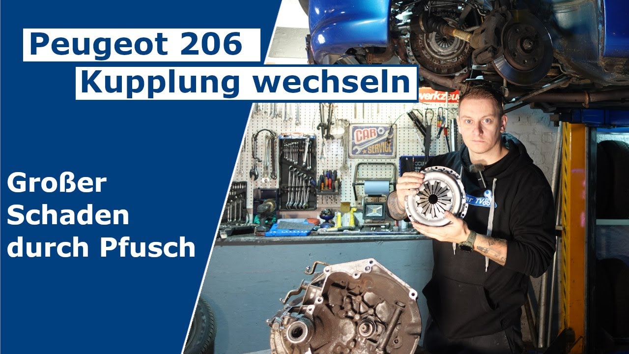 Peugeot 206 Kupplung Wechseln