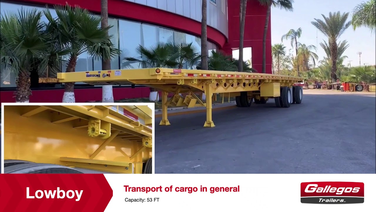 Flatbed | Gallegos Trailers® - YouTube