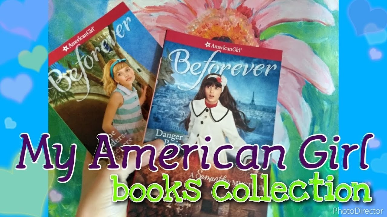My American Girl doll books collection - YouTube