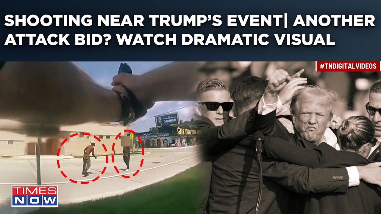 RNC: Shooting Near Donald Trump’s Event, Armed Man Shot Dead | Watch ...