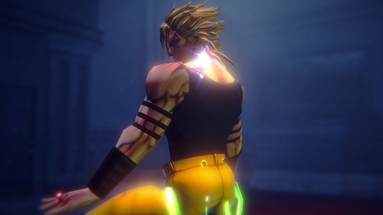 [JOJO MMD] dio flexing jonathan's body for 3 minutes and 22 seconds ...