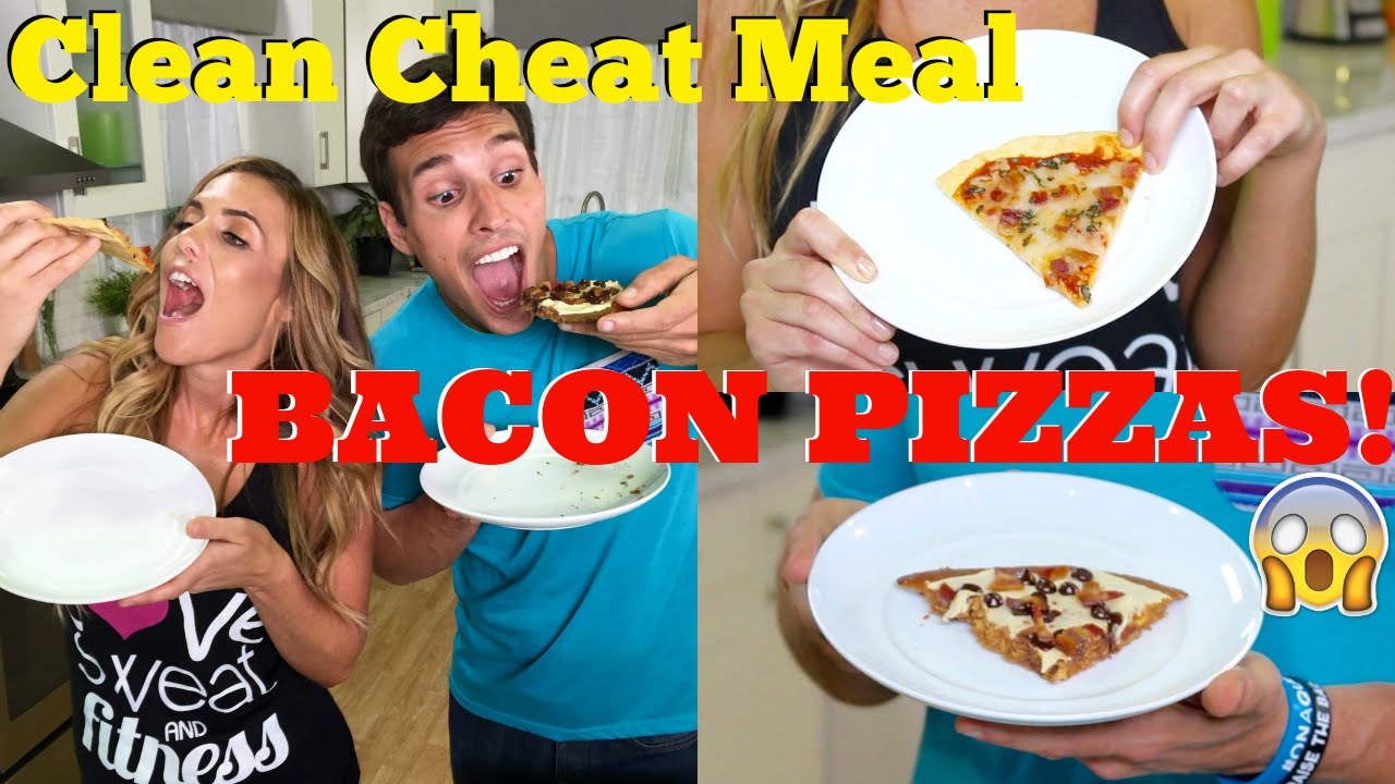 Clean Cheat Meal | Bacon Pizzas! - YouTube