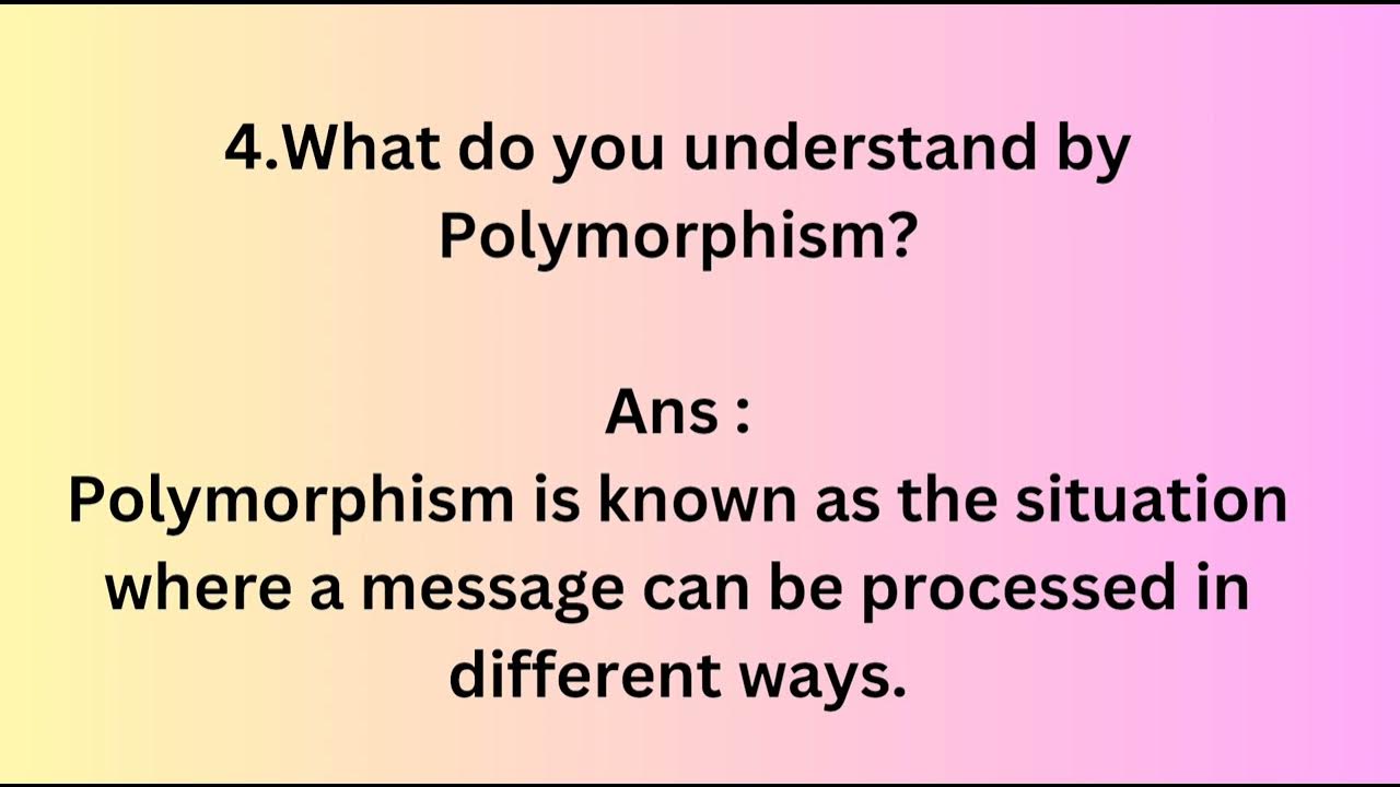 Basic Oops Interview Questions For Freshers Fantasy Freak Oopsinjava Fresherjobs Interview