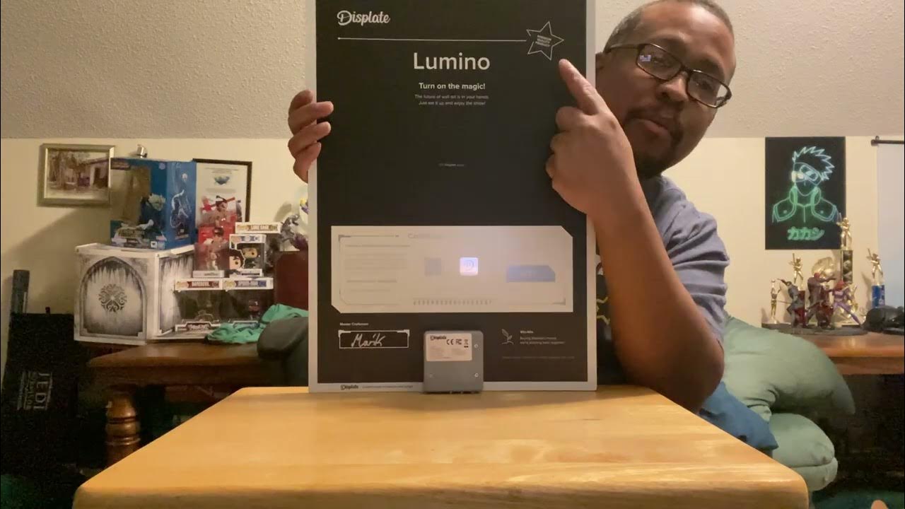 Lumino Cyberpunk 2077 poster by Displate (Unboxing) - YouTube