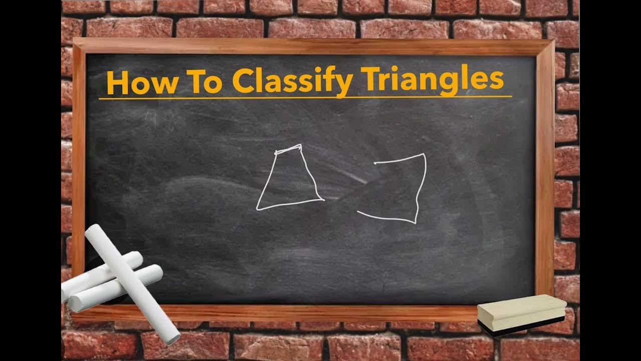 How to classify triangles (part 2) - YouTube