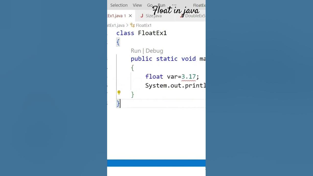 Float In Java Javaprogramming Java Datatypesinjava Coding Youtube