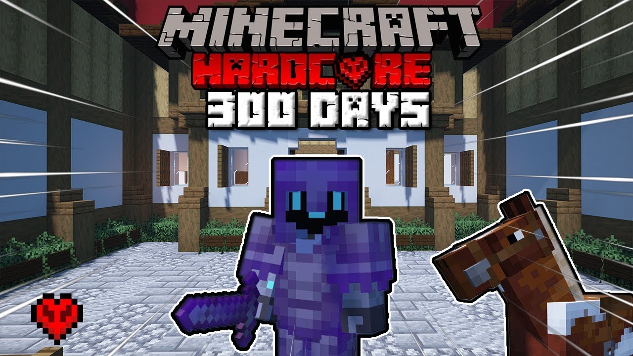 trying to Survived 300 Days in Minecraft Hardcore Season 2 - YouTube