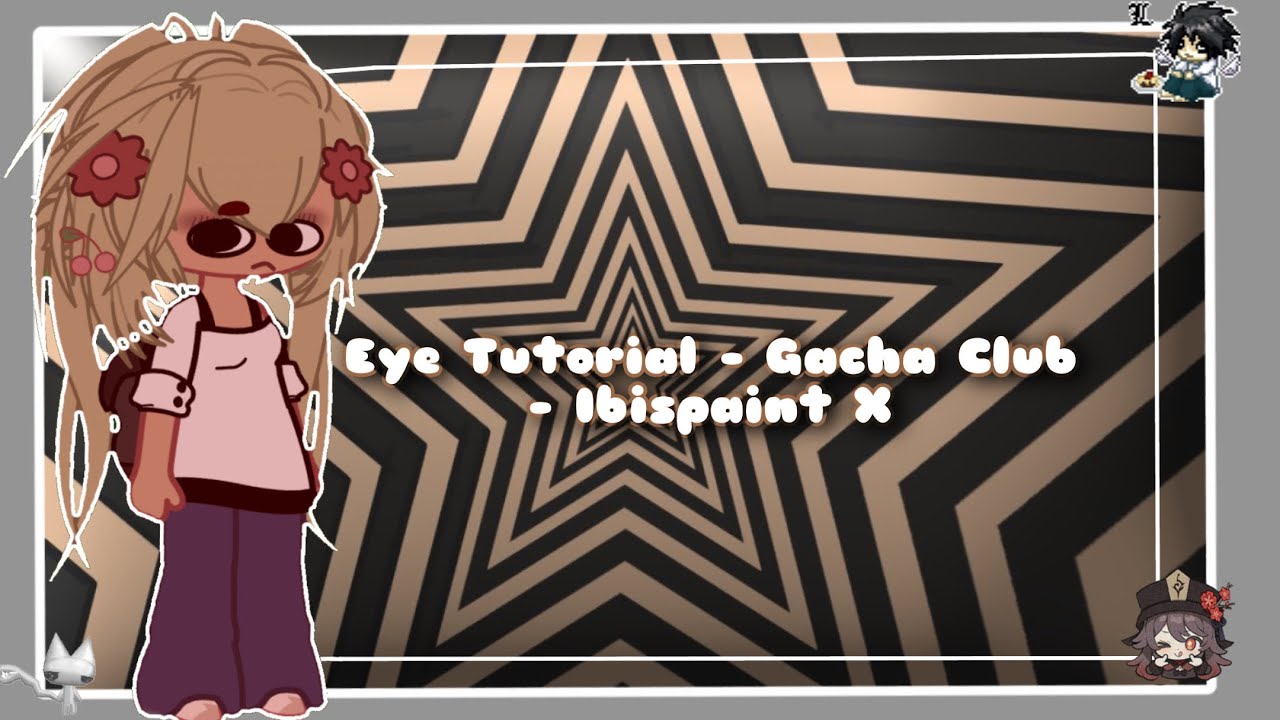 Eye Tutorial - Gacha Club - Ibispaint X - YouTube