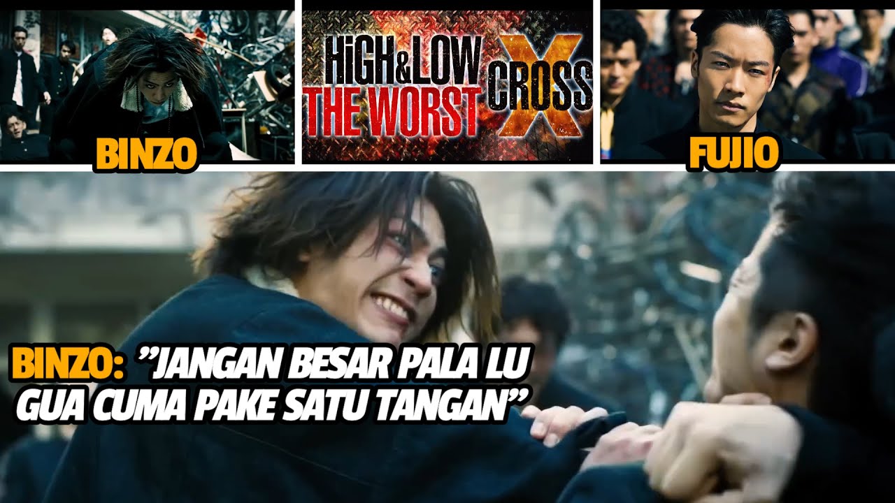 BINZO VS FUJIO | ANALISA PERTARUNGAN SETELAH NONTON HIGH AND LOW X CROSS - YouTube