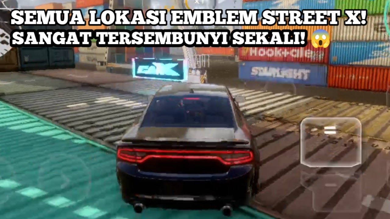 SEMUA TEMPAT EMBLEM STREET X!! - CARX STREET - YouTube