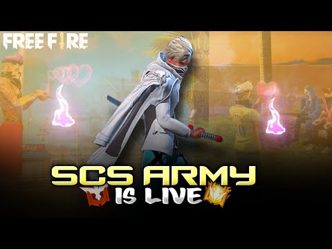 Free Fire Live with SCS ARMY - YouTube
