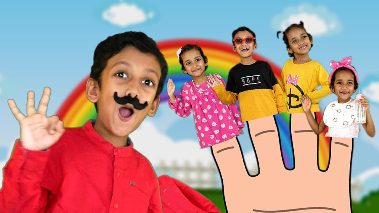 La Familia Dedo🖐Finger family | Canciones Infantiles - TigiBooBoo - YouTube