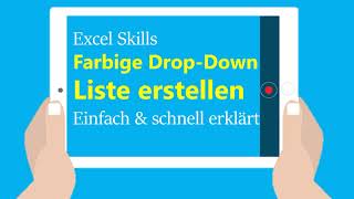 Excel Ampel Dropdown Liste Erstellen Mit Text Tutorial Auswahlfeld ...