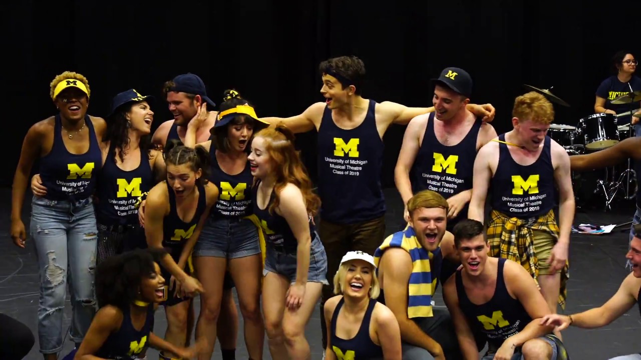 Senior Entrance - MT19 - University of Michigan Musical Theatre - YouTube