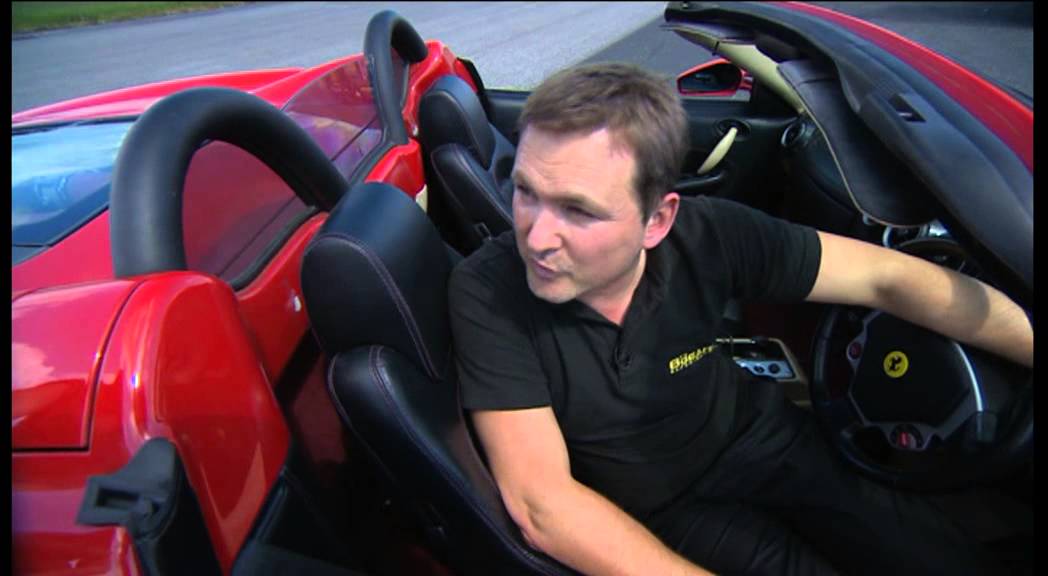 Nicola Rees drives a Ferrari with 6th Gear Experience - YouTube