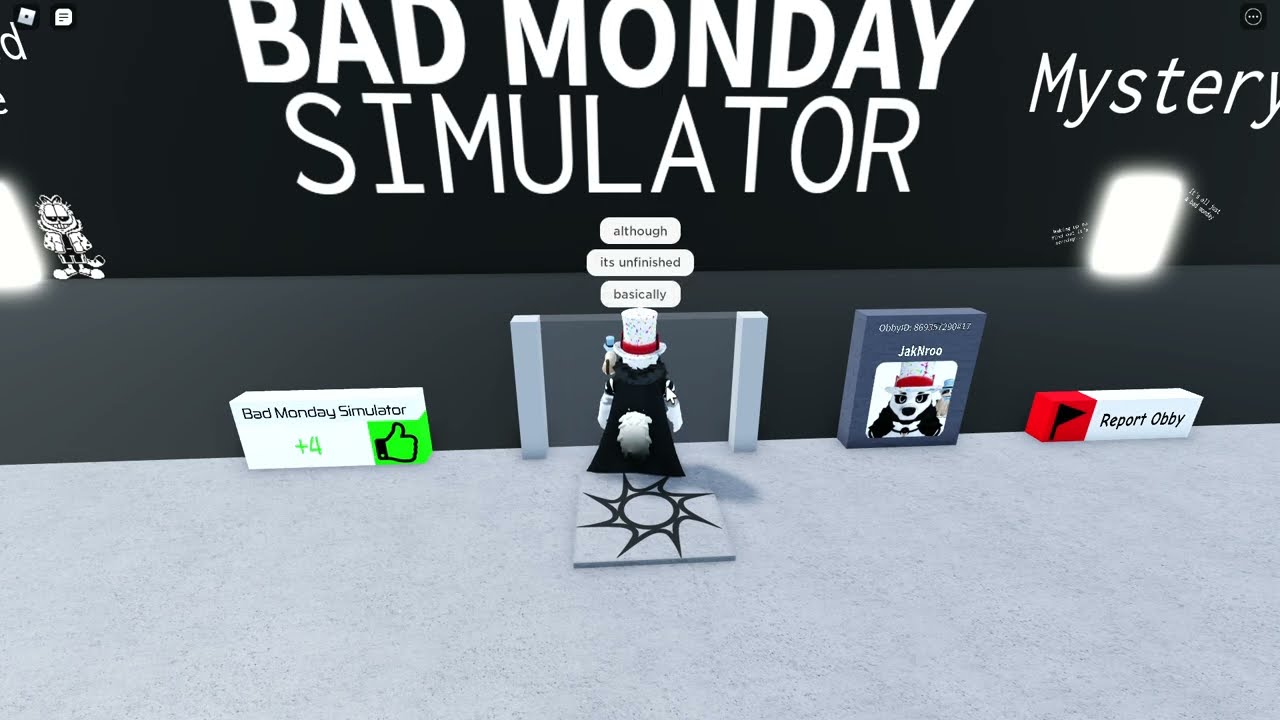 Bad Monday Simulator (Obby Creator) - YouTube
