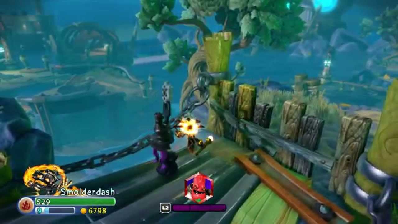 Skylanders Trap Team: Chapter 6 - Rainfish Riviera w/ Brawlrus ...