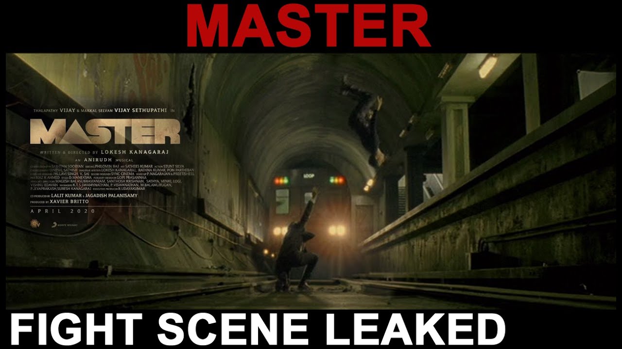 OMG! Master Fight Scene leaked | Thalapathy Vijay | Master | Song ...