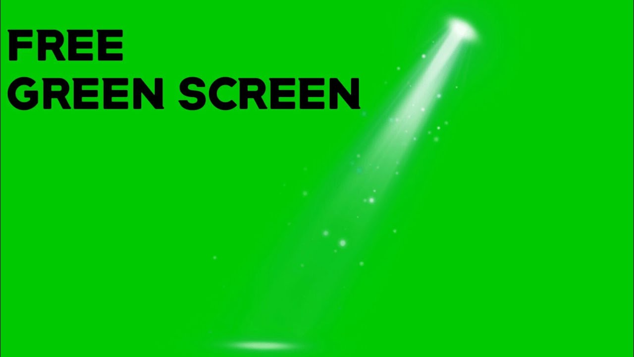 Spotlights and lighting on green screen for your video #greenscreen ...