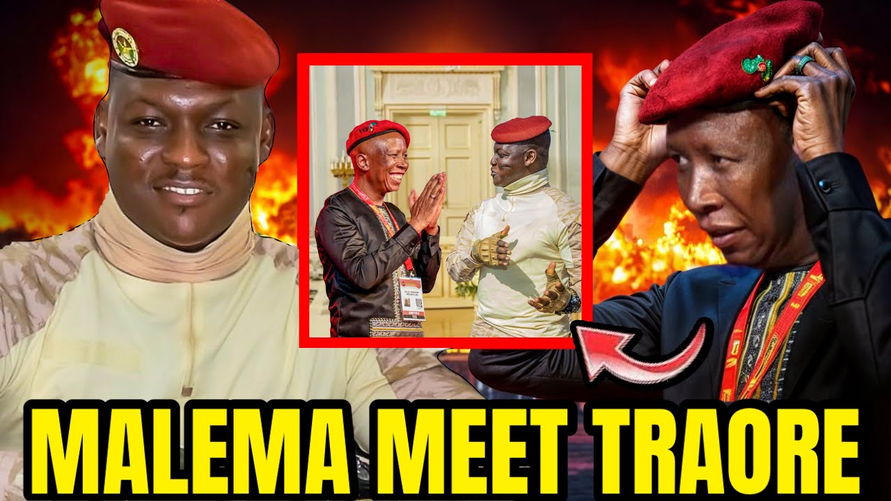 COMING SOON… How Ibrahim Traore & Julius Malema Wants To Shocks the west - YouTube