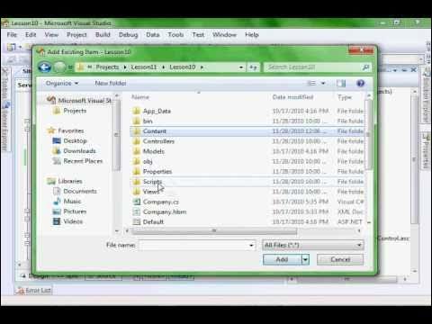 Lesson 11 (Part 1) - LINQ to NHibernate, jqGrid SubGrid and MVC - YouTube