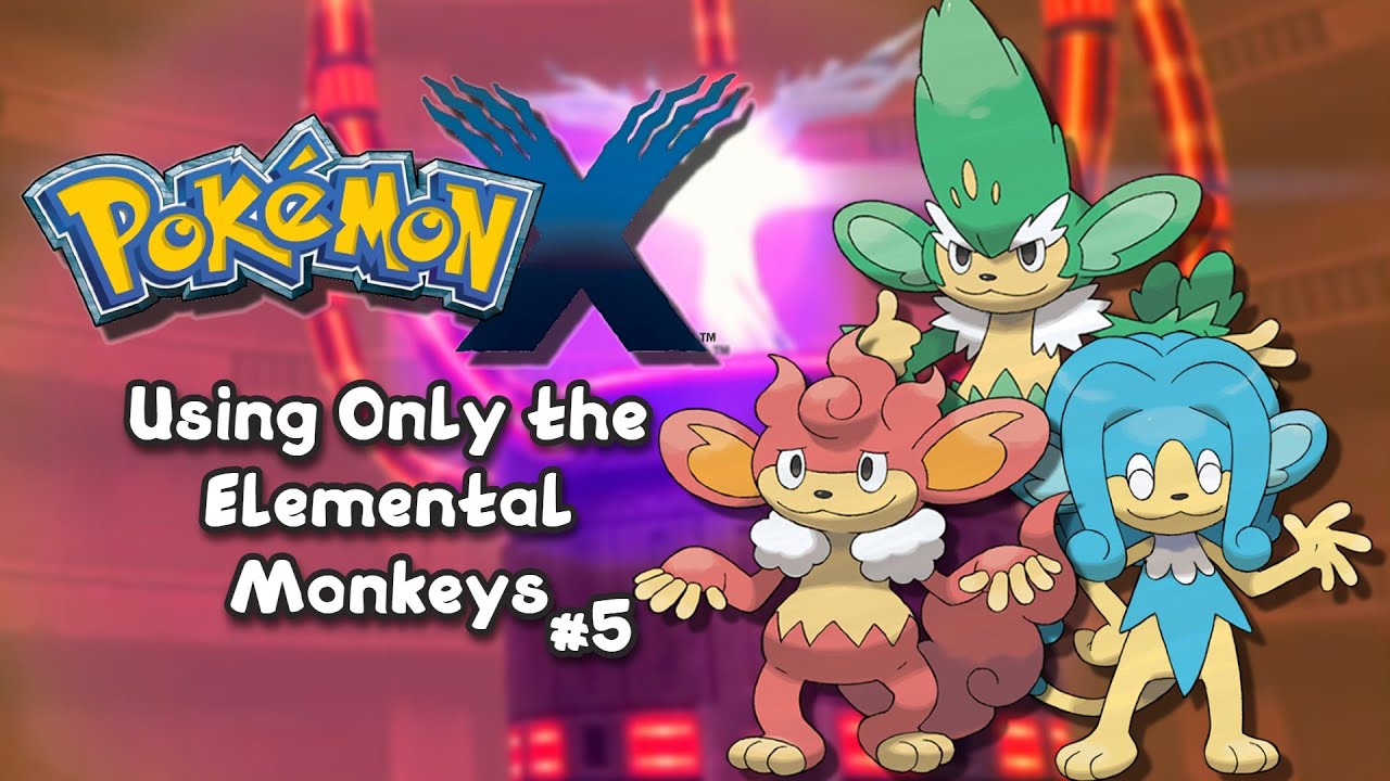 BeastnUnicorn Streams: Elemental Monkeys Run of Pokémon X [5] - YouTube