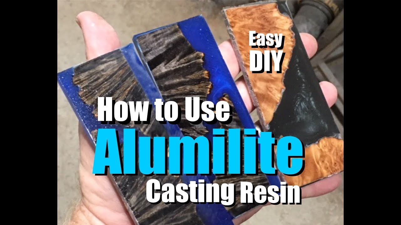 How to use Alumilite Casting Resin for DIY crafts - YouTube
