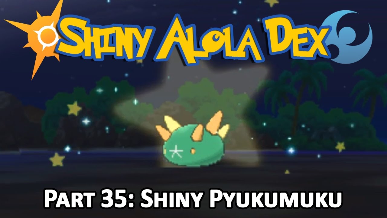 [LIVE!] Shiny Pyukumuku after a 346 SOS Chain on Route 7! (Pokemon Sun ...