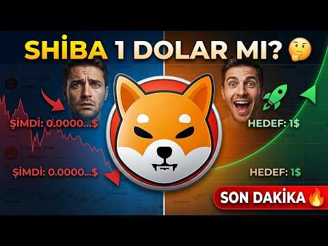 SHİBA COİN SON DAKİKA 🔥 - SHİBA İNU COİN BU TARİHTE 1 DOLAR OLACAK MI ? 🚀