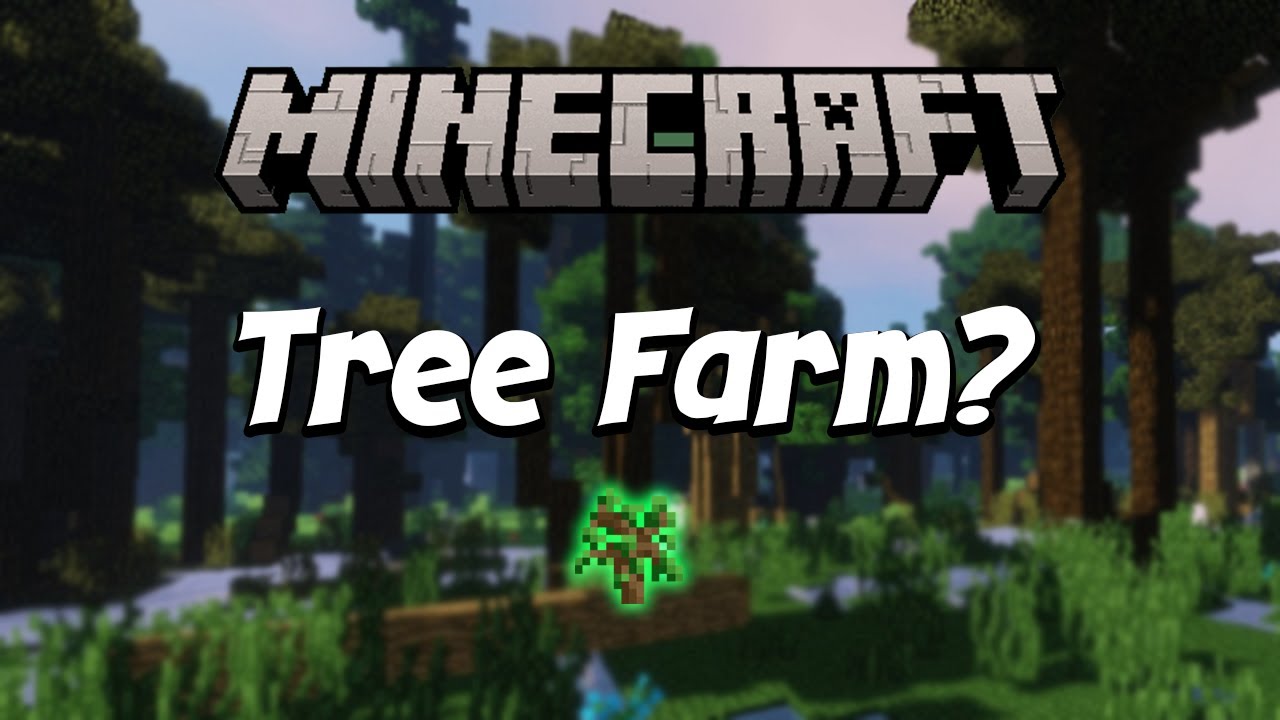 [Minecraft] Tree farm in progess?!!?! | BeniiiiTV - YouTube