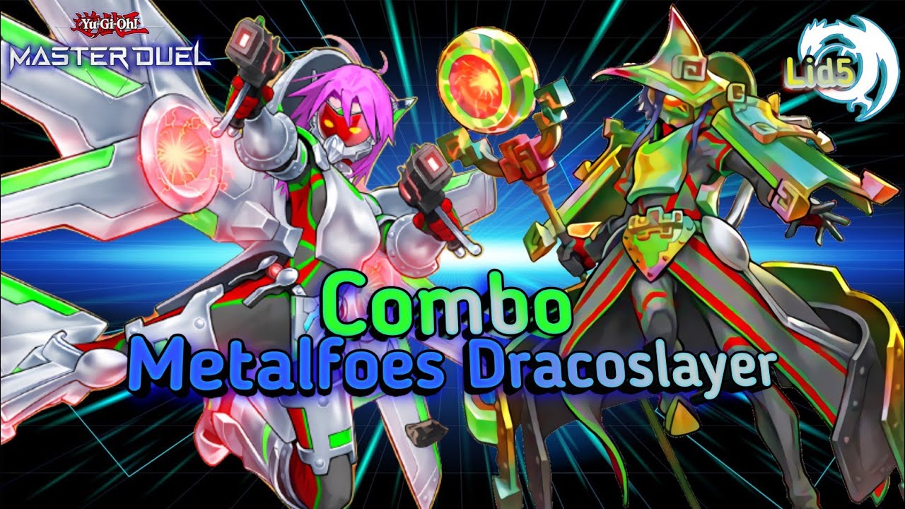 Combo Metalfoes Dracoslayer Zefra | Yu-Gi-Oh! Master Duel | Edopro ...