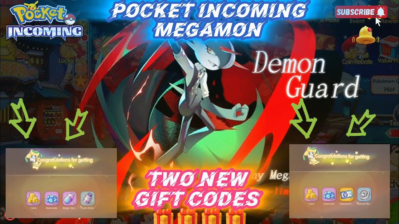 I Got 100% Pocket Incoming MegaMon Gift Codes For 2025! - YouTube