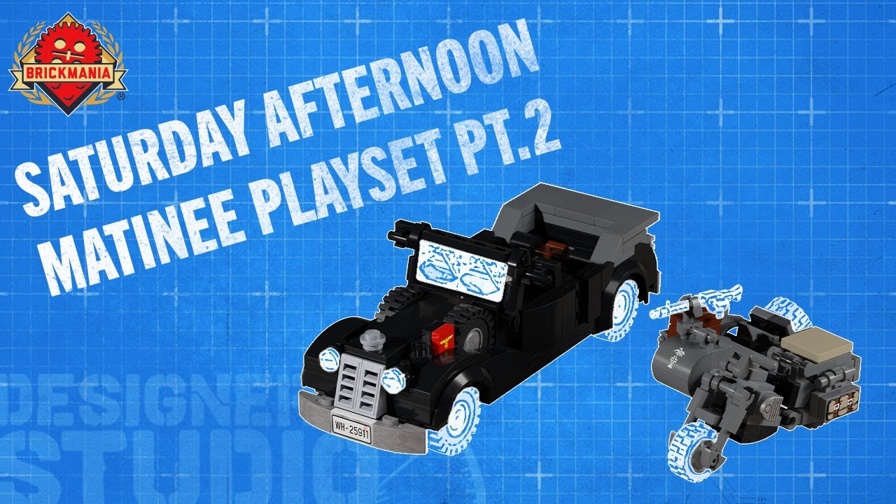 Saturday Afternoon Matinee Playset Part 2 - Brickmania Designer's ...