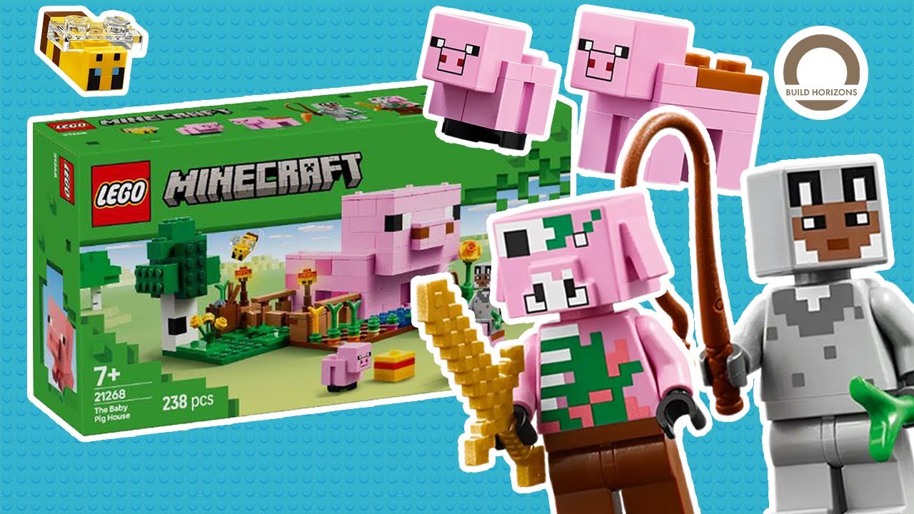 Technoblade's LEGO Legacy - Epic Pig House Build! - YouTube