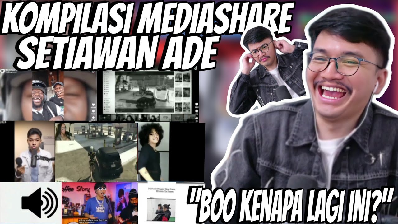 KOMPILASI MEDIASHARE ADE SETIAWAN "BOO KENAPA LAGI INI" || PART 235 ...